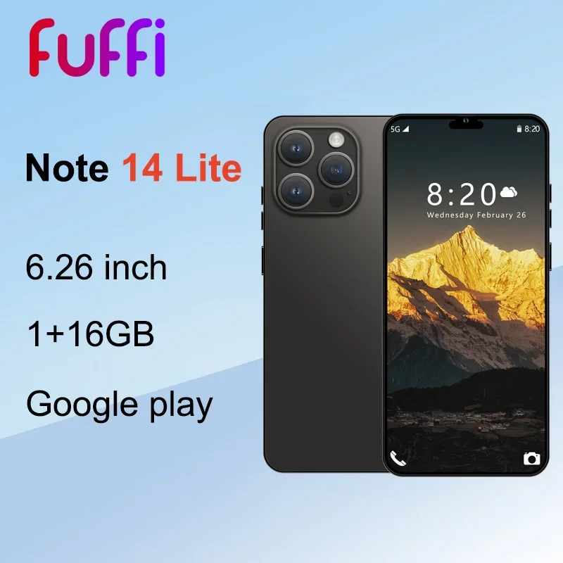 FUFFI-Smartphone-Note-14-Lite-Android-6-26-pulgadas-Google-play-store ...