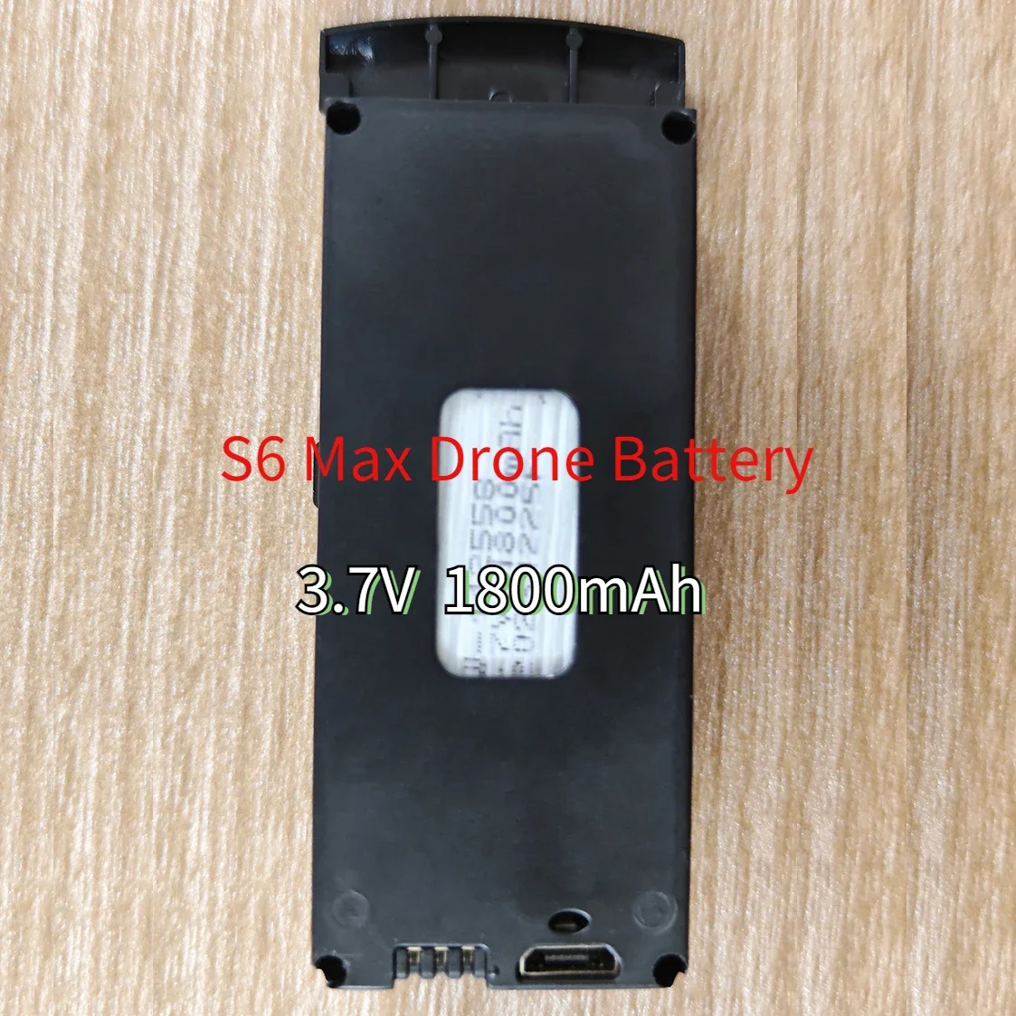 S6 Max Drone Battery Lithium Rechargeable Batteries 3.7V 1800mah ...