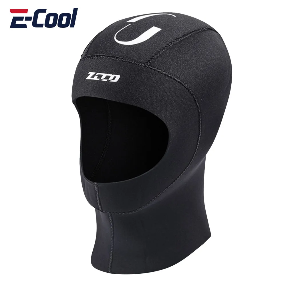 3MM-Scuba-Diving-Cap-Hood-Neoprene-Protect-Hair-Swimming-Hat-With ...