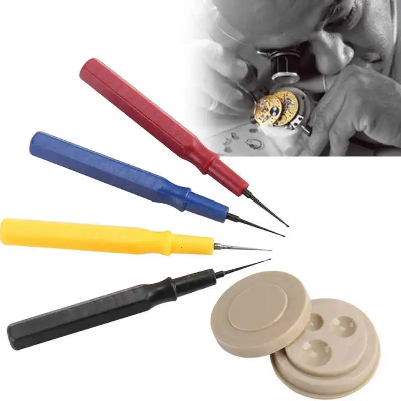 Watch Oiler Set 1 Oil Cup 4 Oil Pen Pins Watch Oil Applying Lubricants ...
