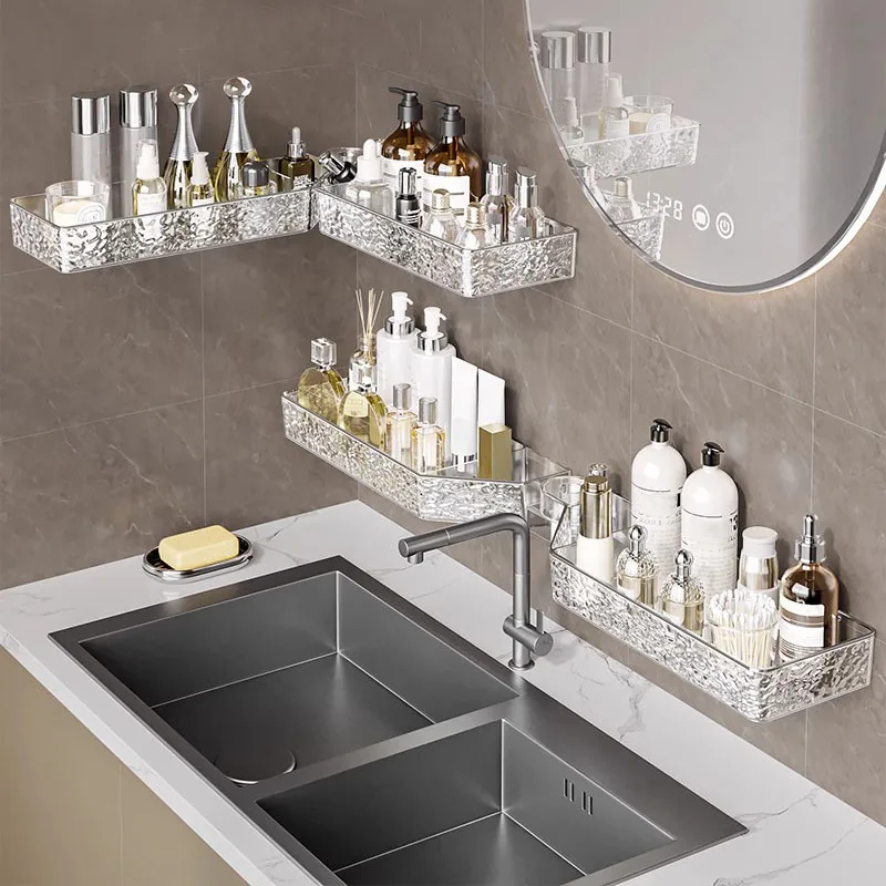 1pc-Minimalist-Water-Ripple-Bathroom-Corner-Storage-Shelf-Transparent ...