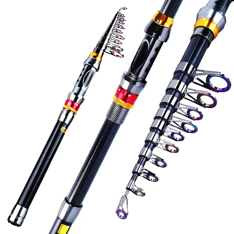Sougayilang-Spinning-Fishing-Rod-1-8m-2-1m-3-6m-Telescopic-Rod-Carbon ...