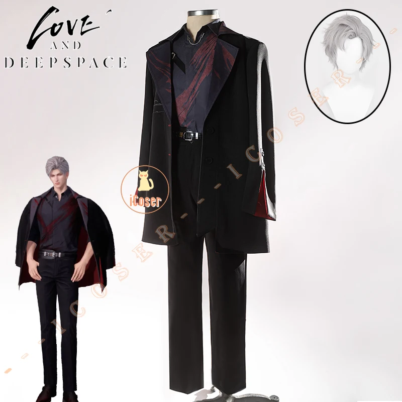 iCoser-Love-and-Deepspace-Sylus-Cosplay-Costume-Wig-Game-Relentless ...