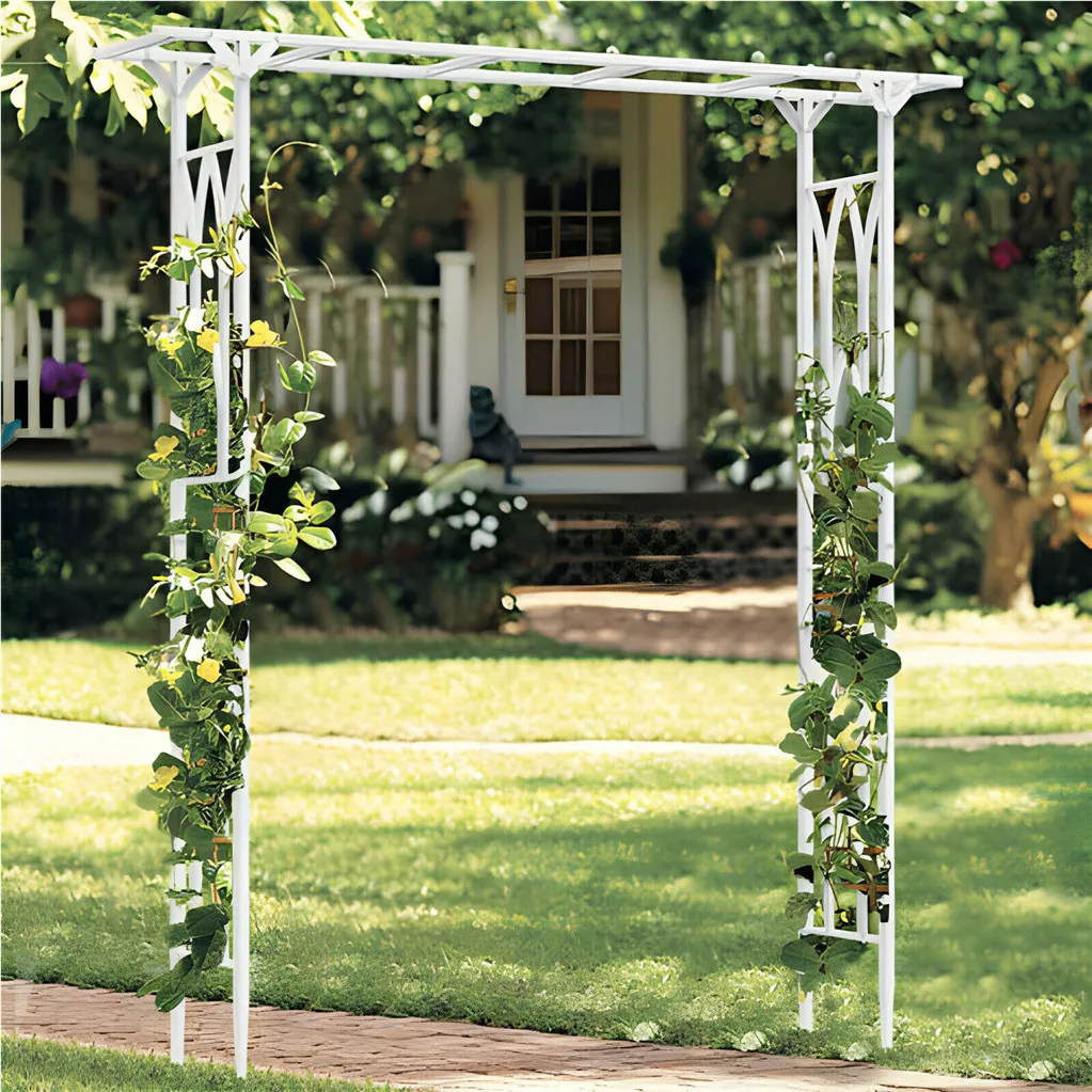 Stereoscopic-Garden-Arch-Arbor-Arbour-Super-Strong-Metal-Wedding-Arch ...