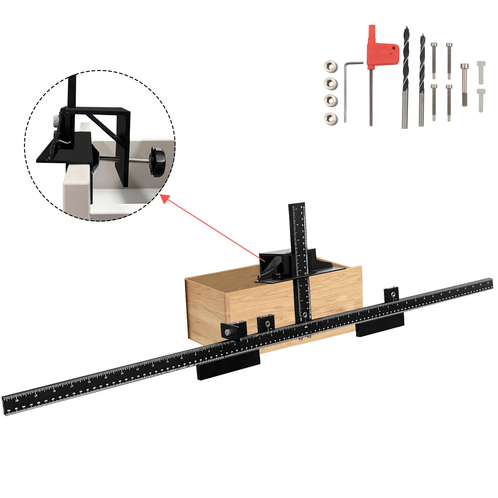 Cabinet-Hardware-Jig-Cabinet-Handle-Template-Tool-with-for-Handles ...