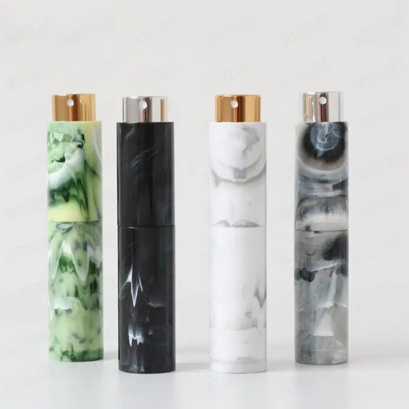10ml-Metal-Perfume-Bottle-Marble-Ink-Pattern-Refillable-Travel-Portable ...