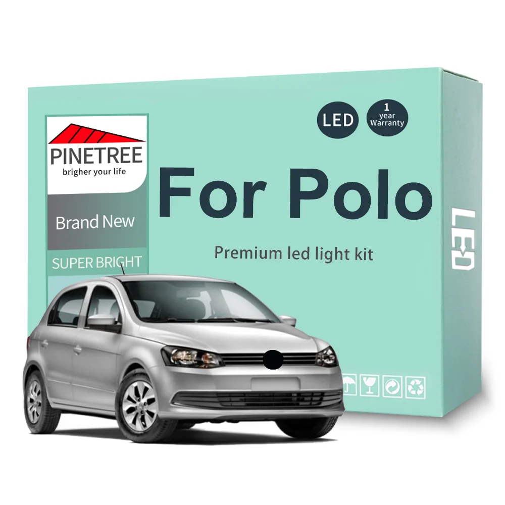 Led Interior Light Kit For Vw Polo Mk6 Aw1 Bz1 Mk5 6r 6c Mk4 9n 9n3 Mk3 ...