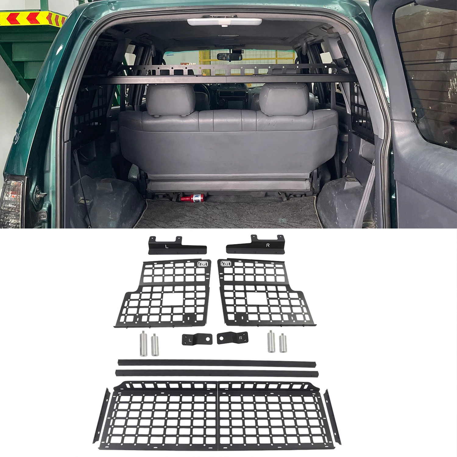CGZ For Toyota Land Cruiser Prado LC90 LC95 1996-2002 Car Molle Panel ...