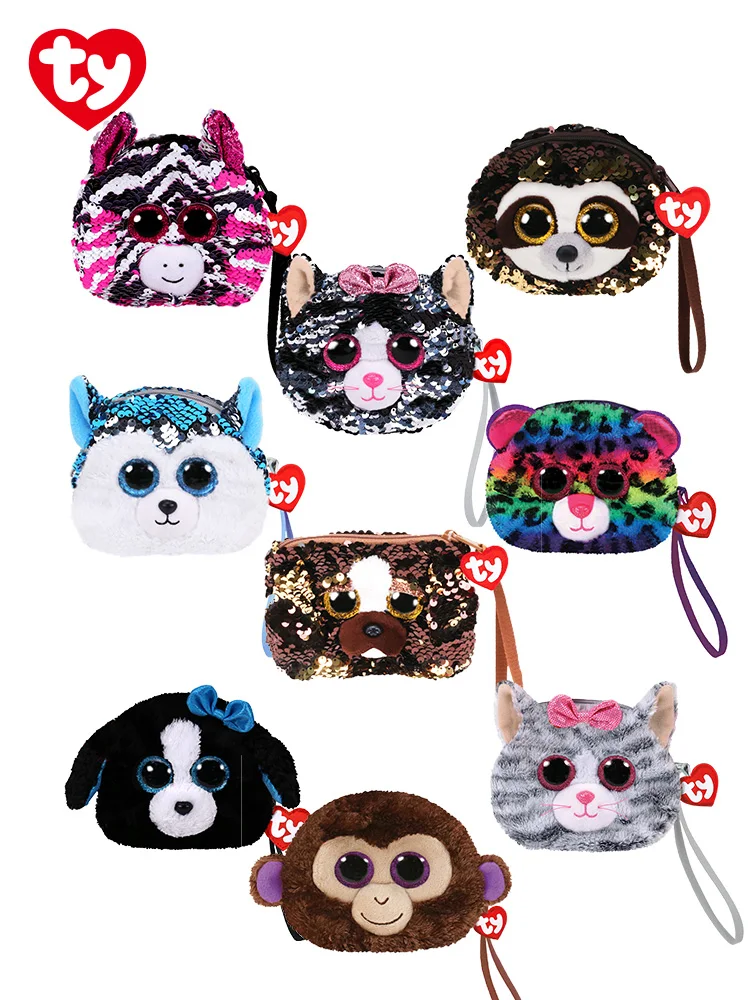 Ty-Plush-Toy-Cat-Handy-Bag-Children-Doll-Coin-Purse-Fashion-Good-Looks ...