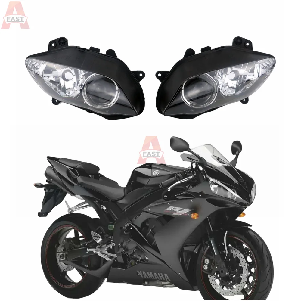 Motorcycle-Headlight-Headlamp-Head-Light-For-YAMAHA-YZF-1000-R1-2004 ...
