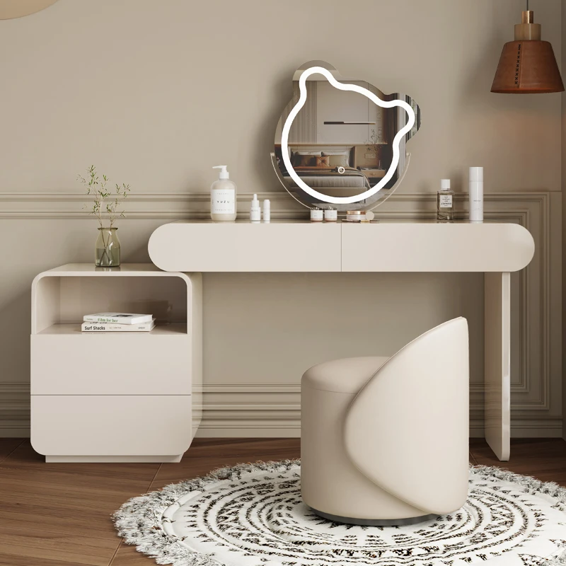 Bedroom-Mirror-Dressing-Table-Console-Storage-Organizer-Women-Luxury ...