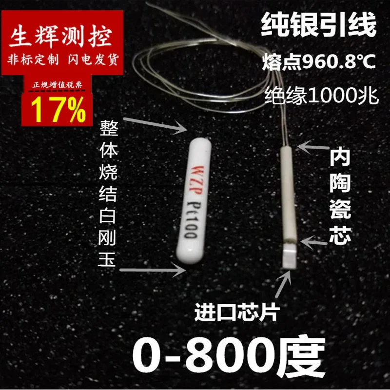 PT100-Ceramic-Platinum-Thermistor-High-Temperature-800-Manufacturer ...