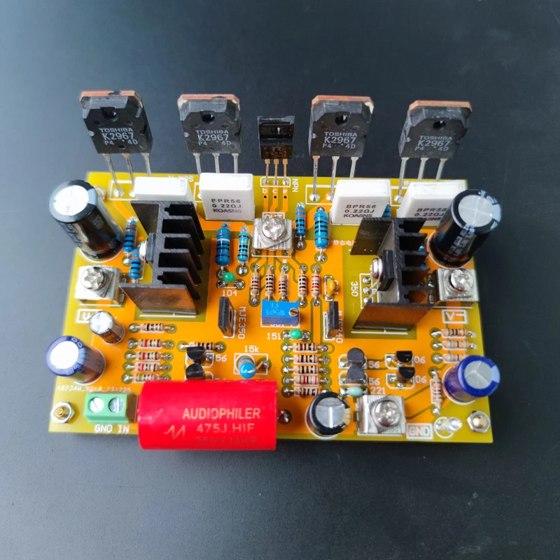 Dual-Parallel High-Voltage Hi-Fi Discrete MOSFET Power Amplifier Board ...