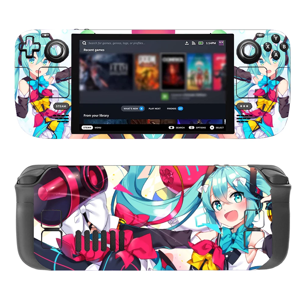 تسوق Girls design for Steam Deck Console full Set Protective Stickers ...