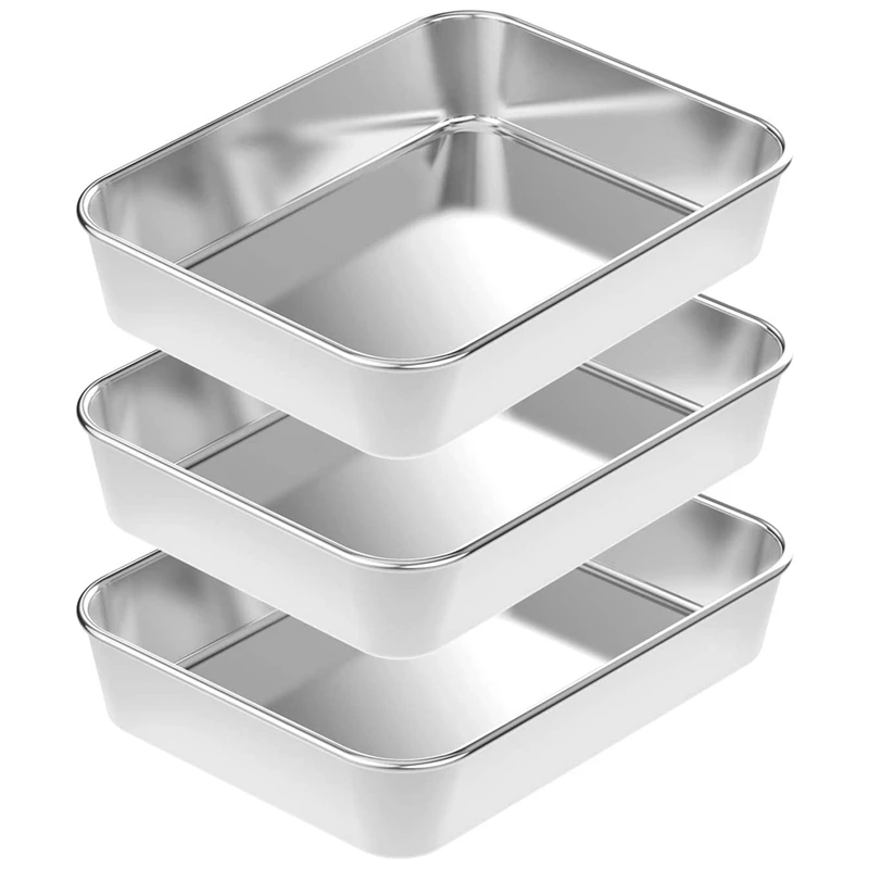 Conjunto-de-Panela-De-Lasanha-Pequena-Panela-De-Bolo-Retangular-Panela ...