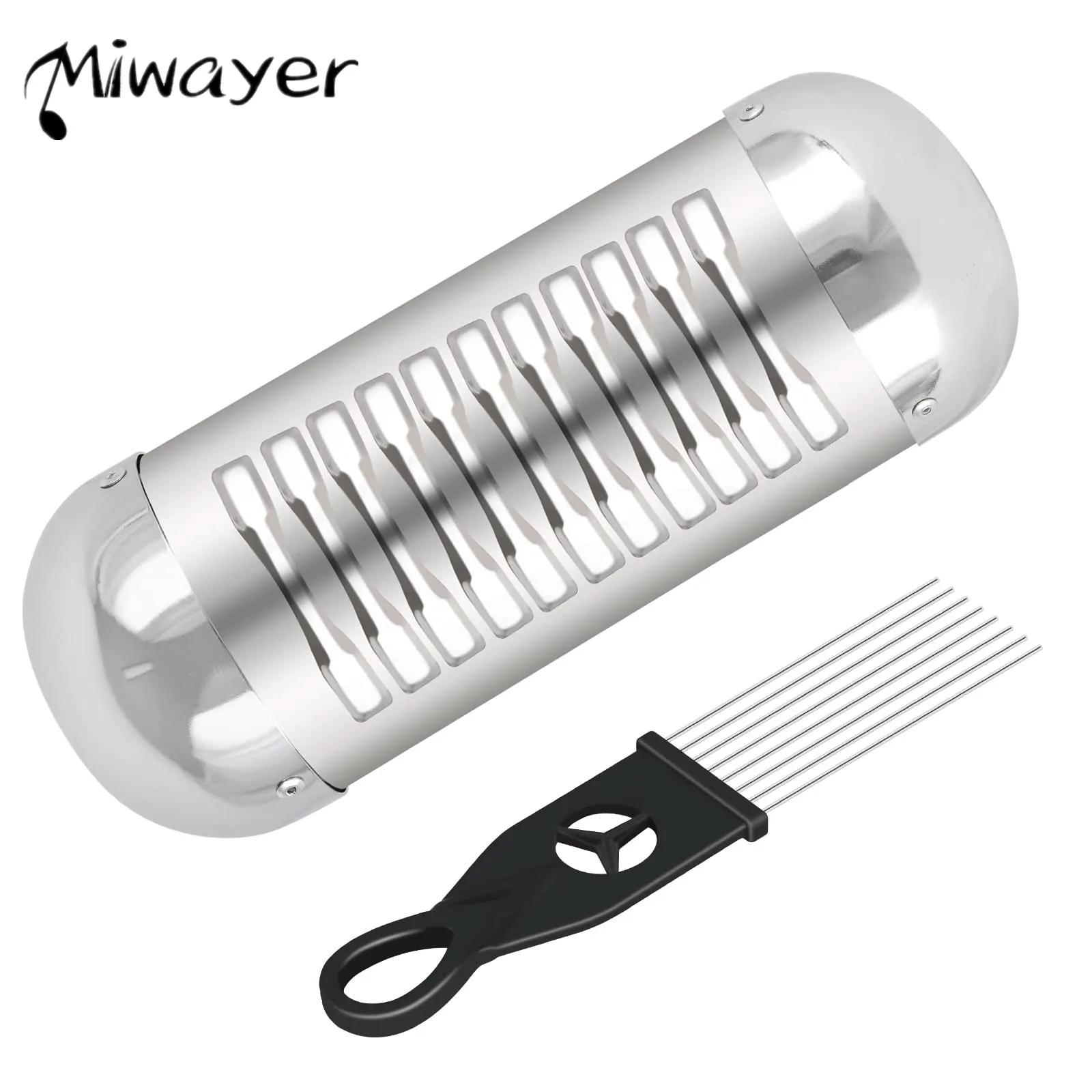 Miwayer Guiro Instrument Professional Stainless Steel Guiro Instrument ...