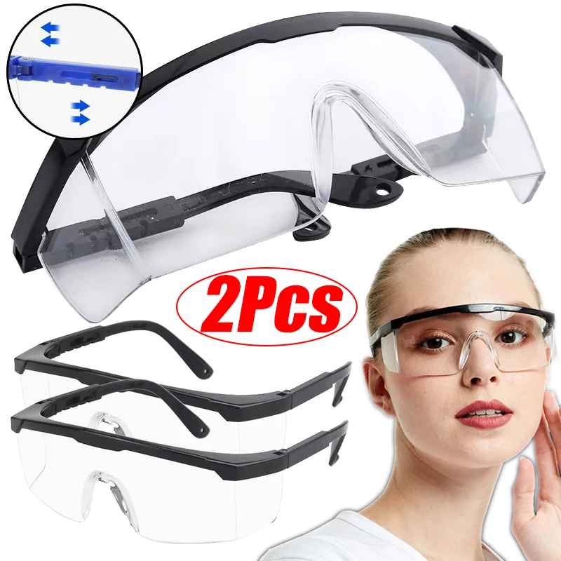 1-2Pcs-Anti-Splash-Eye-Protection-Lab-Goggles-Work-Safety-Glasses ...