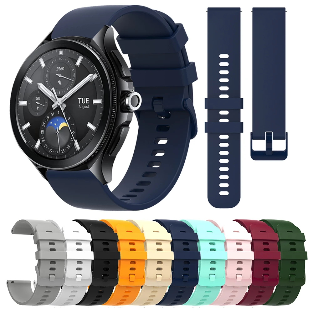 22mm strap For Xiaomi MI Watch 2 Pro straps band sport silicone ...