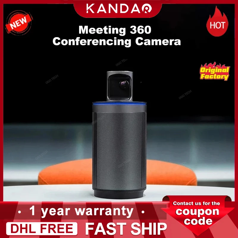 KanDao-Meeting-360-conferencing-Camera-with-Automatic-Speaker-Focus-for ...