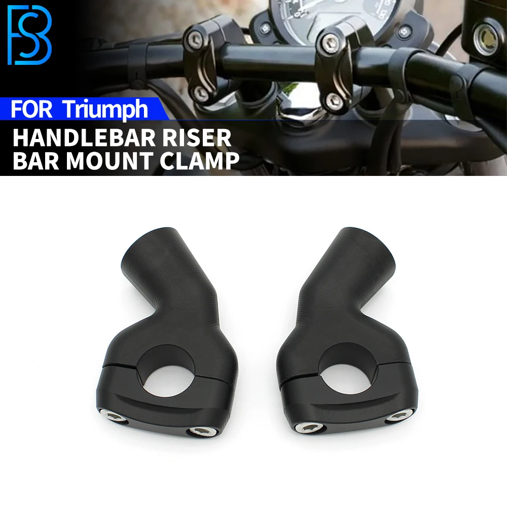 Motorcycle-Accessories-Handlebar-Bar-Riser-Clamps-Adapter-for-Triumph ...