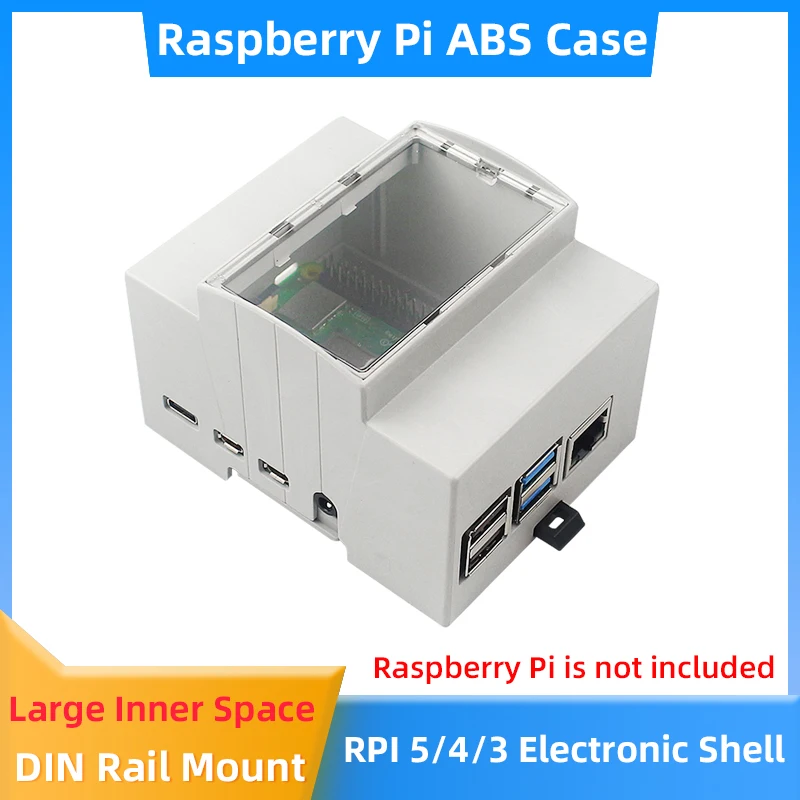 Bo-tier-lectrique-Raspberry-Pi-5-4-3-bo-tier-ABS-rail-DIN-coque ...