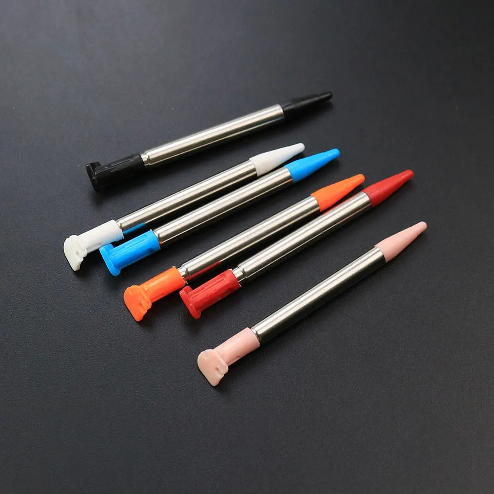 Stylet télescopique en métal pour écran tactile, 2ds XL LL, 2DSXL ...