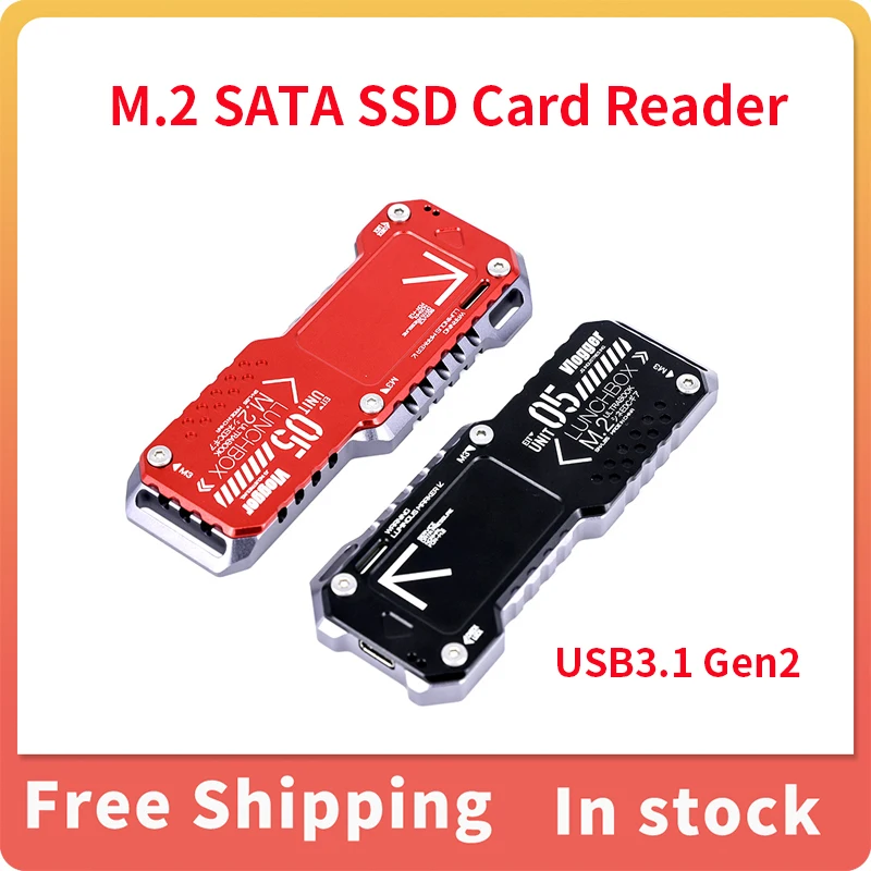 Vlogger-SATA-SSD-Card-Reader-Unit-05-M-2-Hard-Disk-Box-Dual-Protocol ...