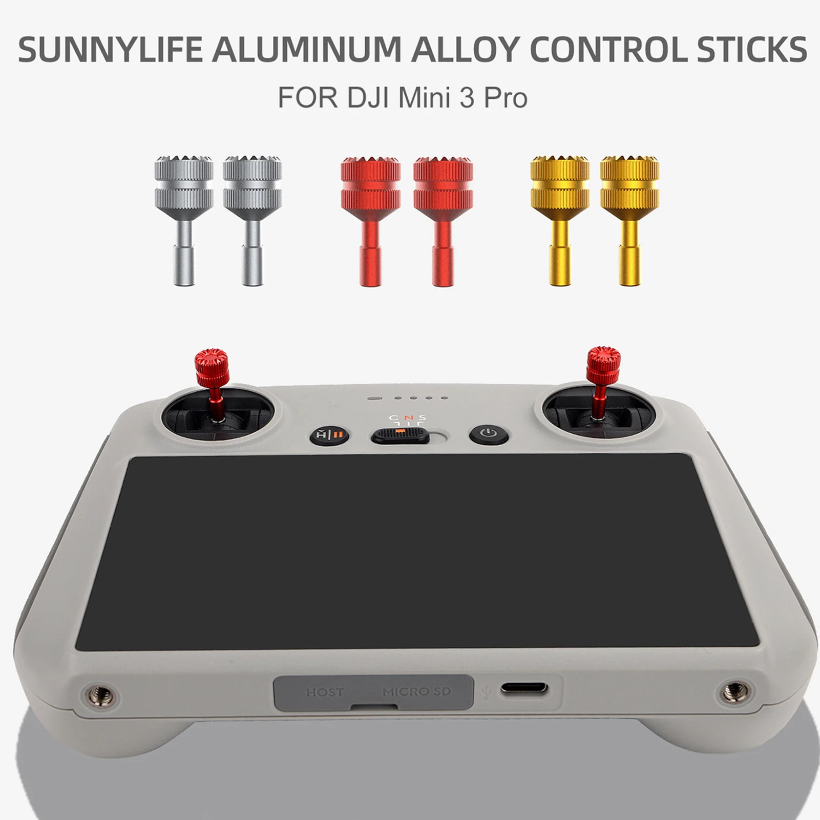Remote-Control-Joysticks-for-DJI-Air-3-RC-2-RC-Aluminium-Alloy-For-DJI ...