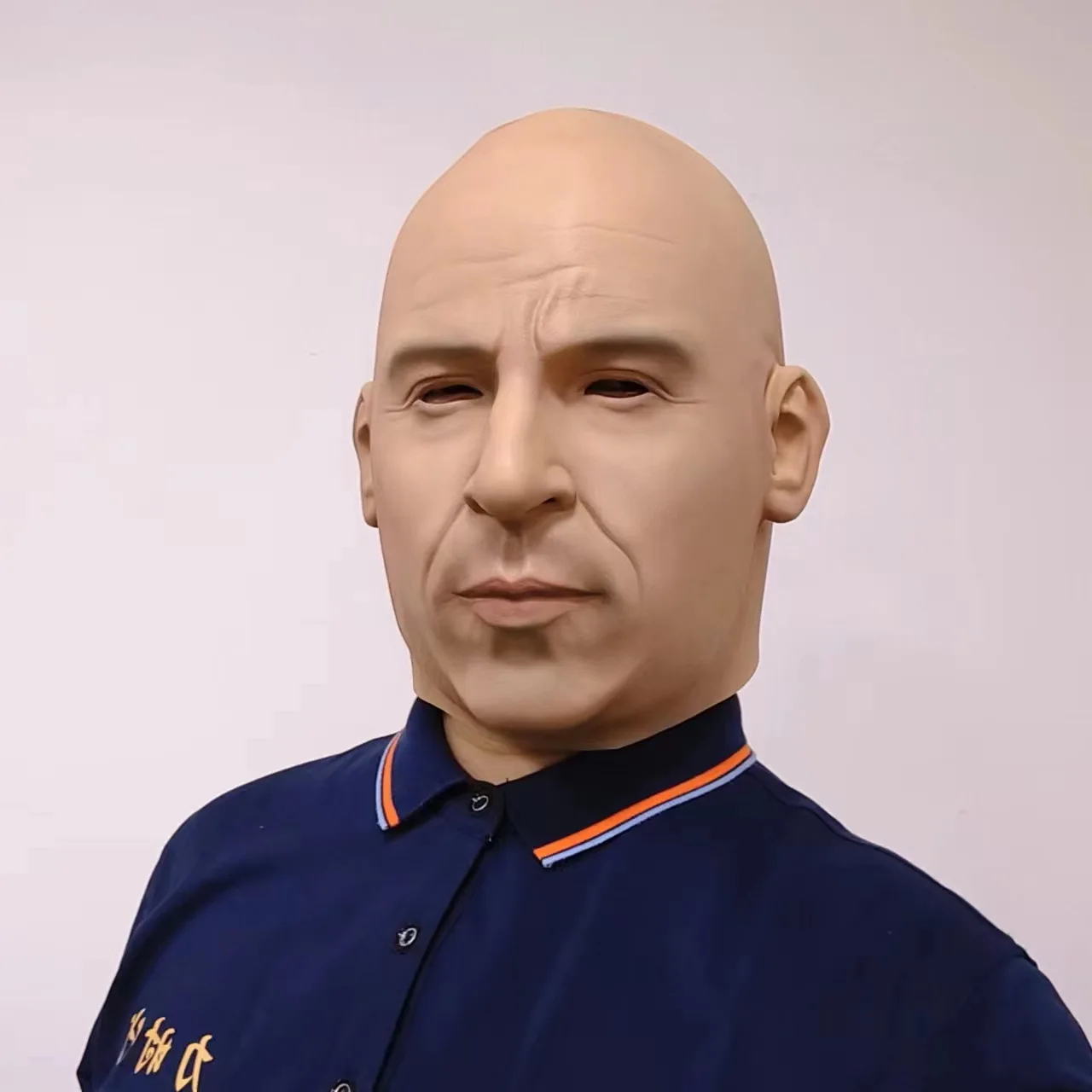 New-Jason-Statham-Mask-Realistic-Bald-Man-Mask-Halloween-Carnival-Mask ...