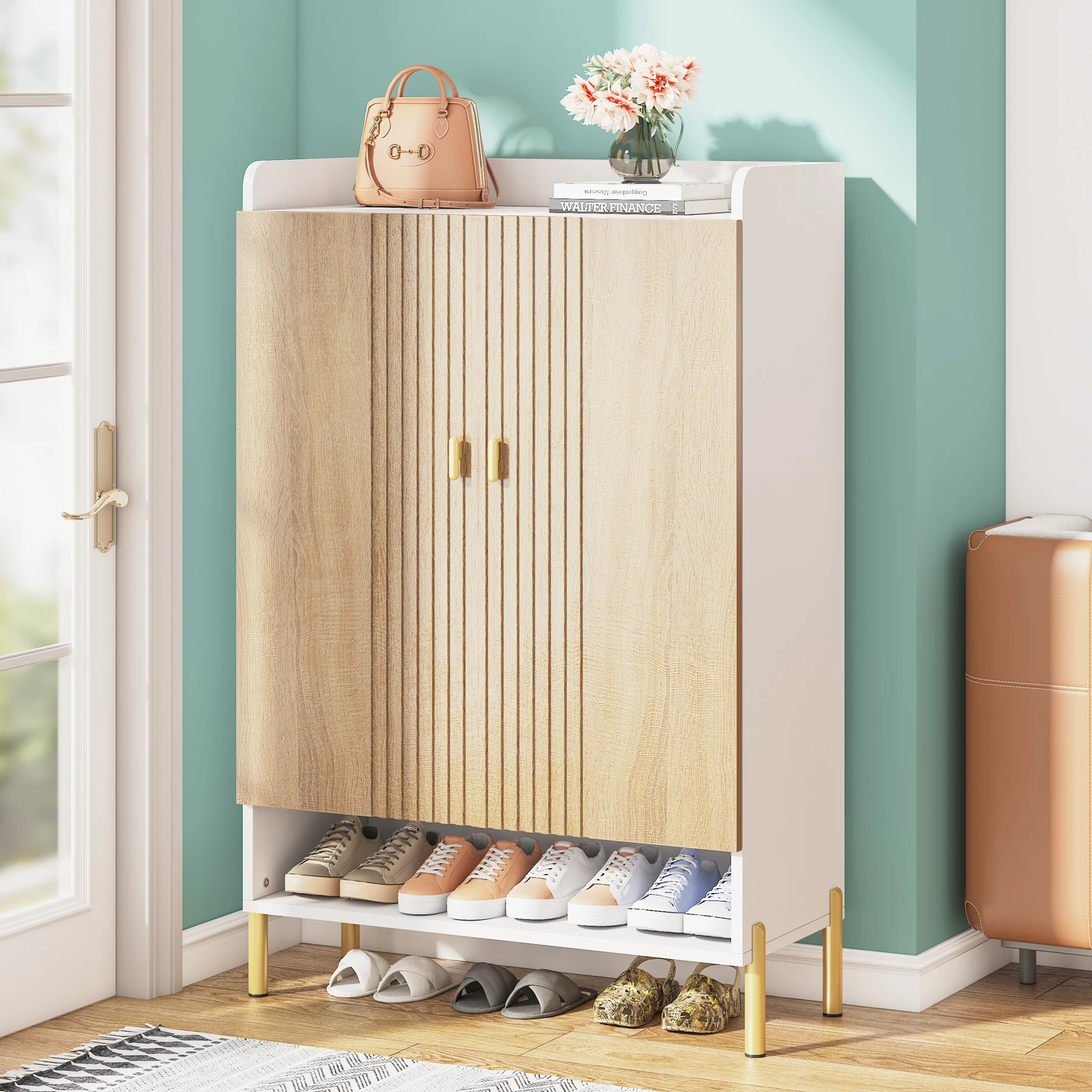 Tribesigns-armario-de-zapatos-almacenamiento-entrada-organizador-de ...