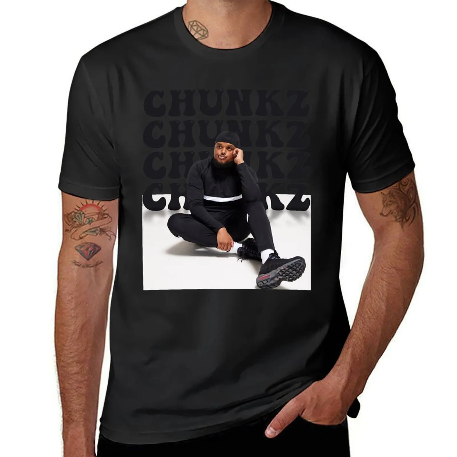 Chunkz-from-beta-squad-T-Shirt-tops-summer-clothes-cute-tops-mens-white ...