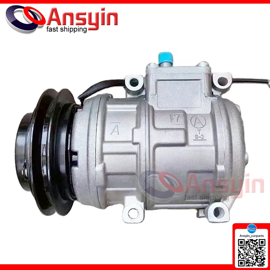 10PA17C AUTO A/C COMPRESSOR For TOYOTA LAND CRUISER 90 3.0 TD KZJ90 ...