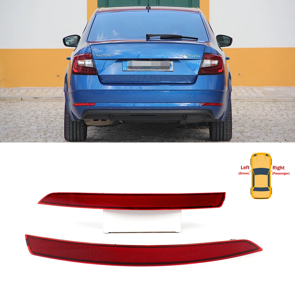For Skoda Octavia Sedan Combi 2018 2019 2020 2021 Car-styling Rear ...