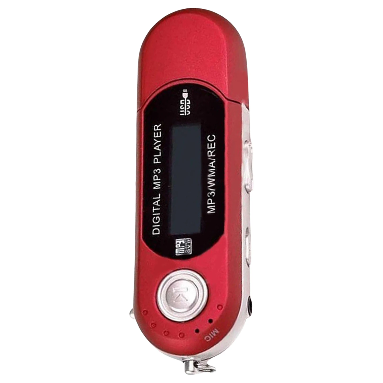 LECTEUR MP3,Red 4G--Lecteur de musique MP3 Portable, Mini écran LCD ...
