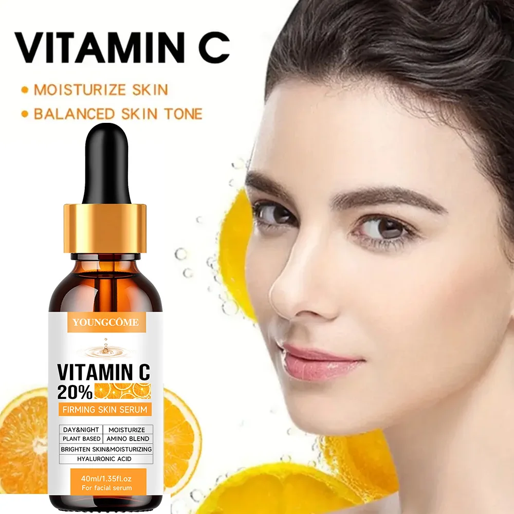 YOUNGCOME Siero di vitamina C premium al 20% per il viso con acido ...