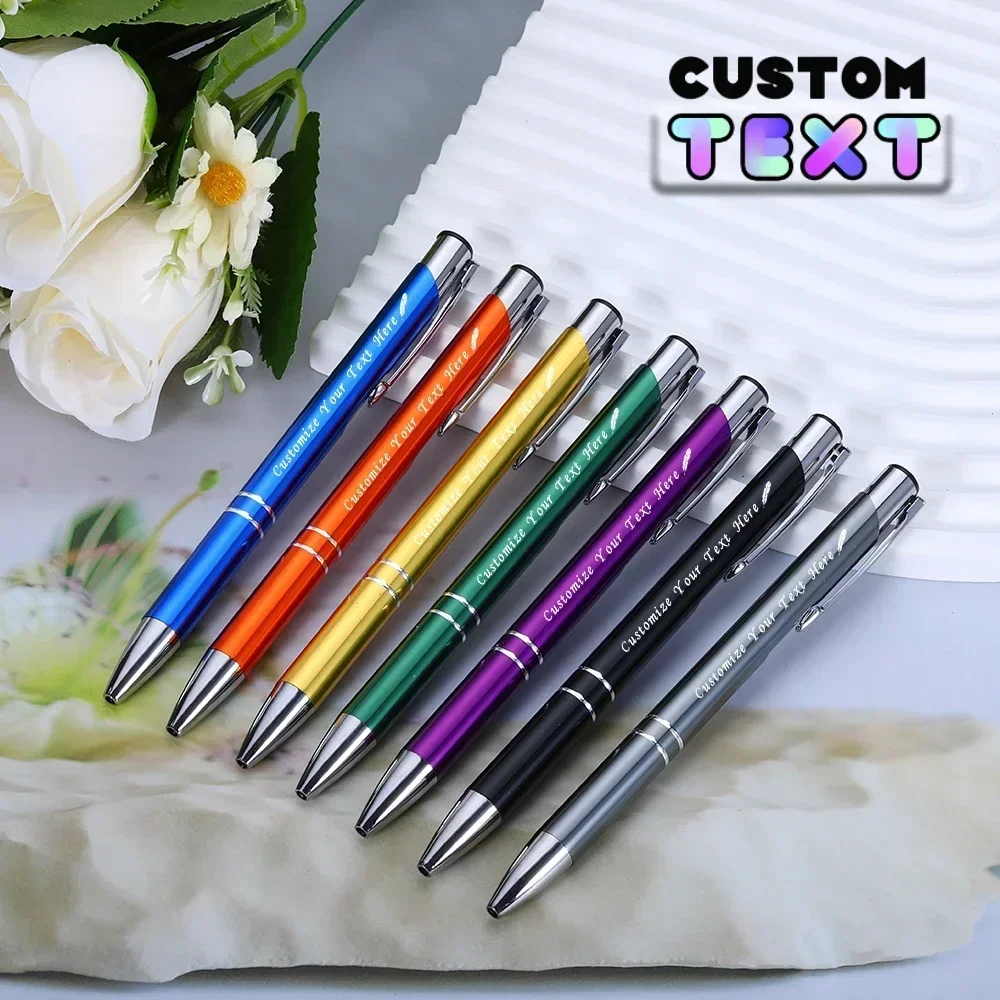 Personalized-Custom-Logo-Metal-Ballpoint-Pen-Professional-Advertising ...