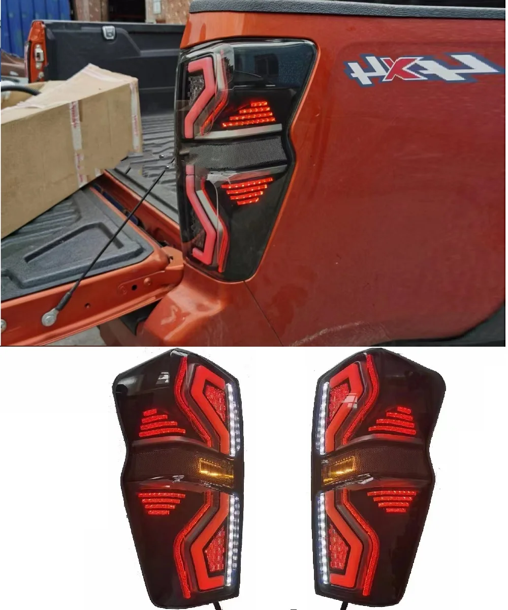 Exterior Auto Rear Tail Lamps Fit For Isuzu Dmax D-max 2021 2022 2023 ...