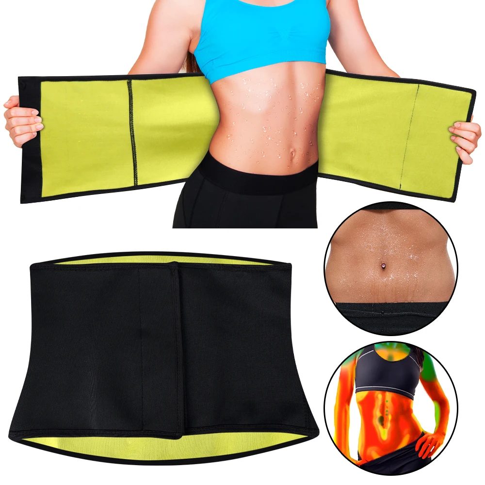 Plus-Size-Waist-Trainer-Body-Shaper-Tummy-Slimming-Belt-Belly-Fat ...