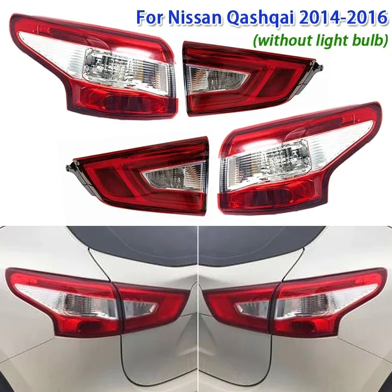 1pc Car Tail Light Rear Brake Turn Signal Light for Nissan Qashqai MK2 ...