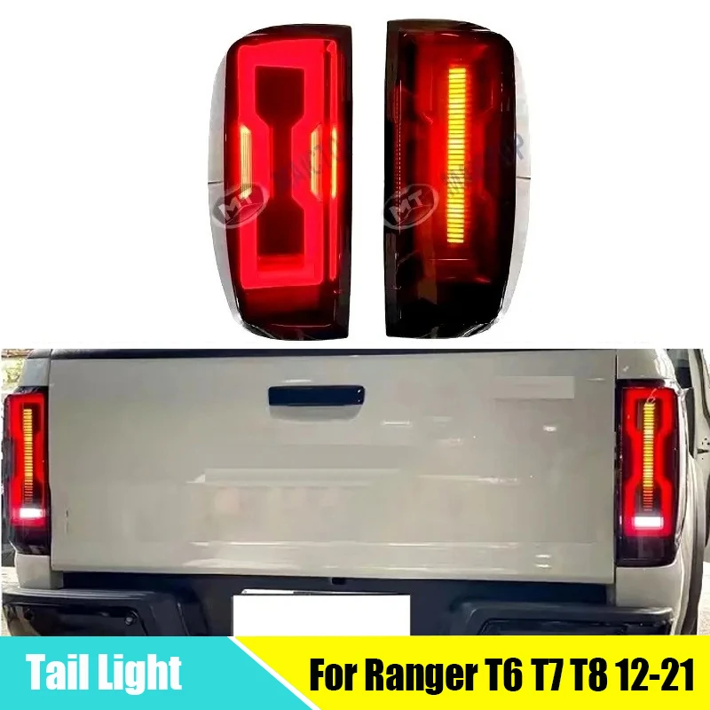 LED Tail light for Ford Ranger T6 T7 T8 2012 2021 Rear Running Light ...
