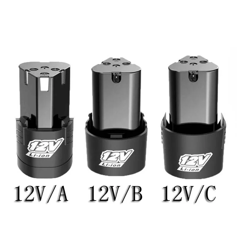 H 12V 1300mAh 1500mAh Rechargeable Lithium Electric Screwdriver Battery ...