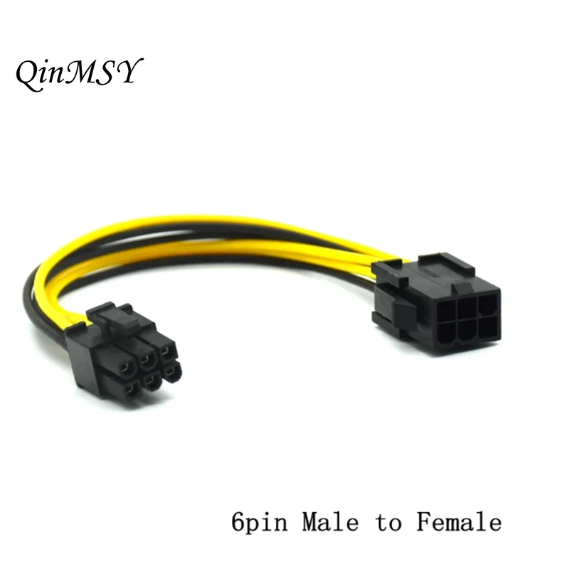 6-Pin-Mini-PCI-E-Male-to-PCI-E-Express-Female-Power-Extension-Cable ...
