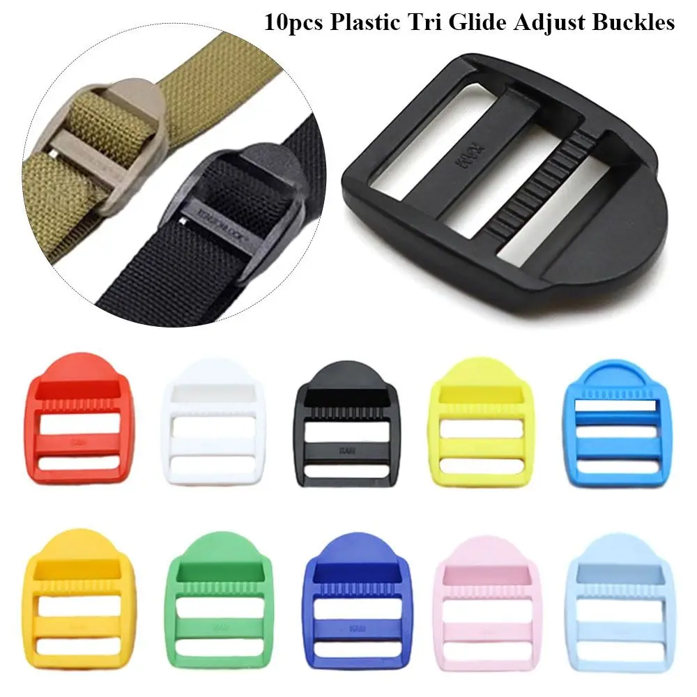 10pcs 32*20mm Ladder Lock Slider Hot sale Plastic Accessories Tri Glide ...