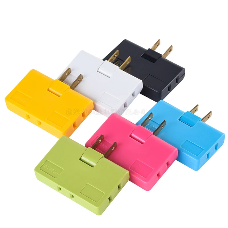 Us Power Plug Adapter Foldable Extension Travel Converter Socket ...