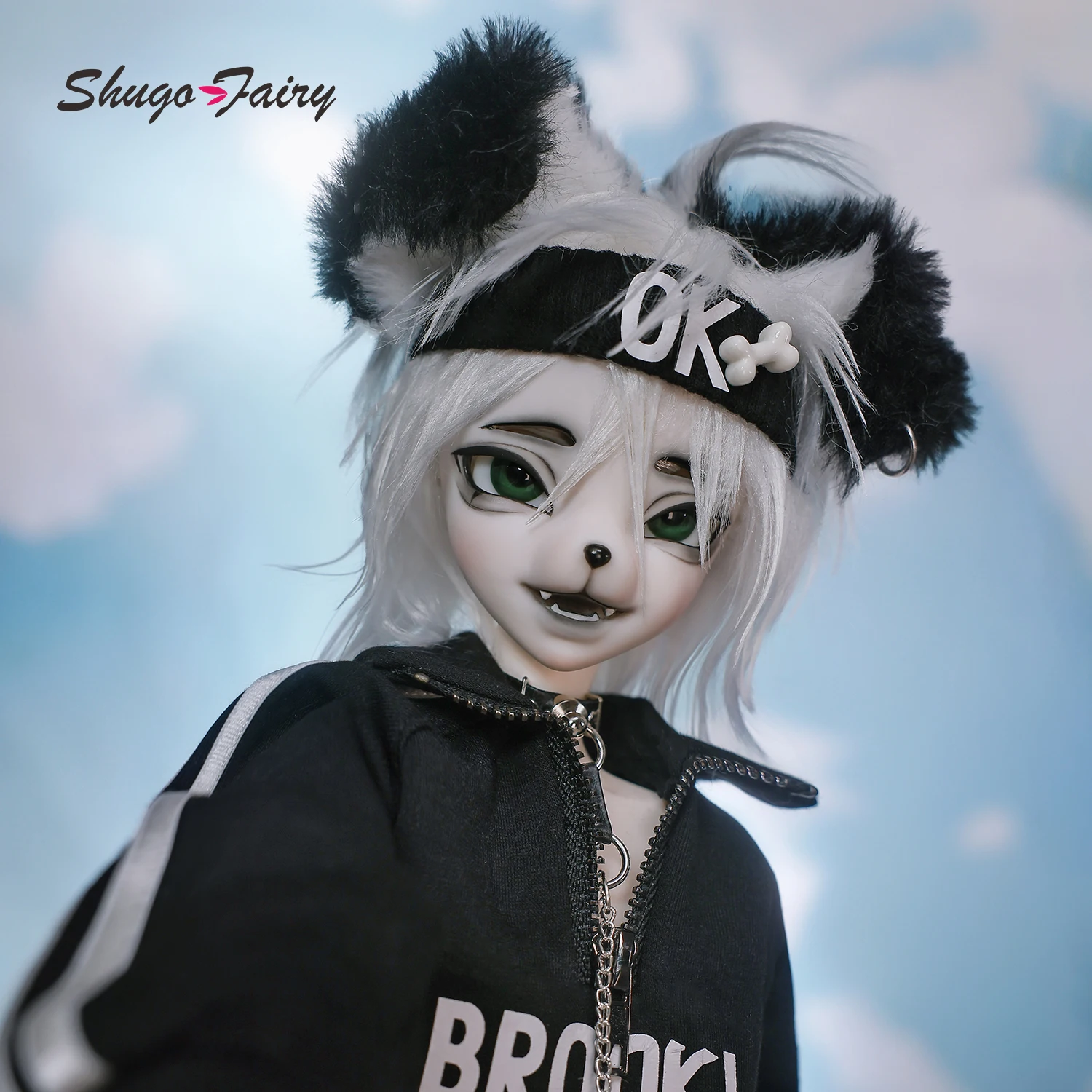 ShugaFairy Carrtoon Bjd Doll 1/4 Animal Head LM4 Body Furry Style Joint ...