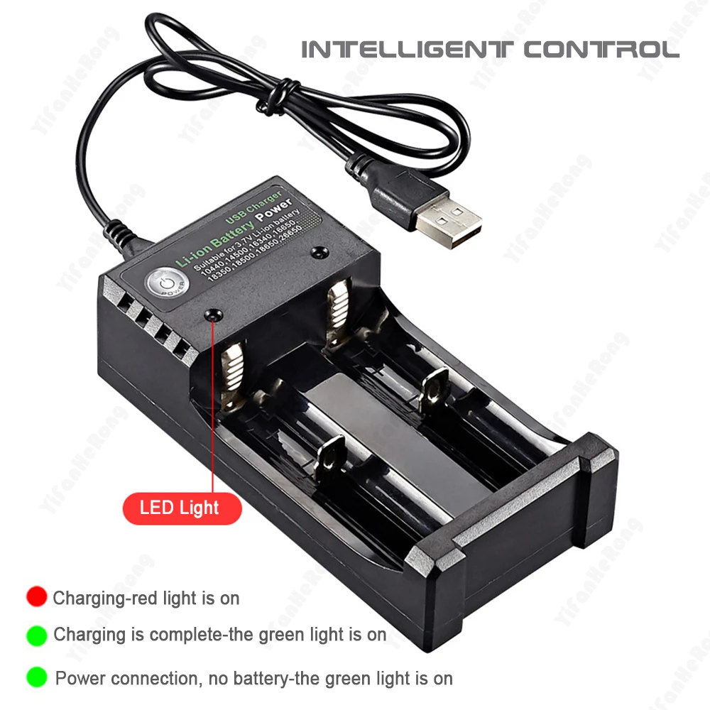 Universal Battery Charger 16340 18650 | 18650 Charger Usb Output ...