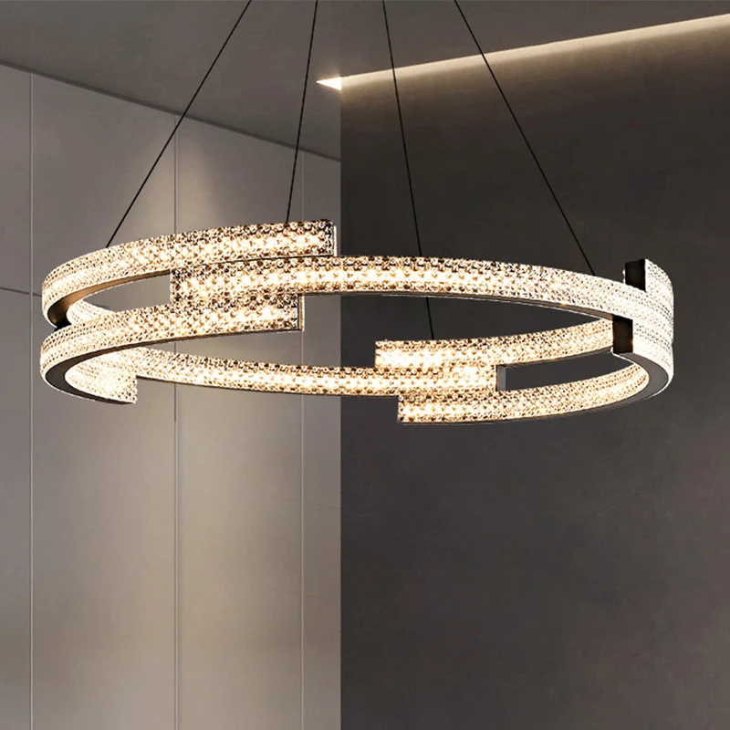 Modern Simple Led Chandelier For Living Room Bedroom Dining Room ...