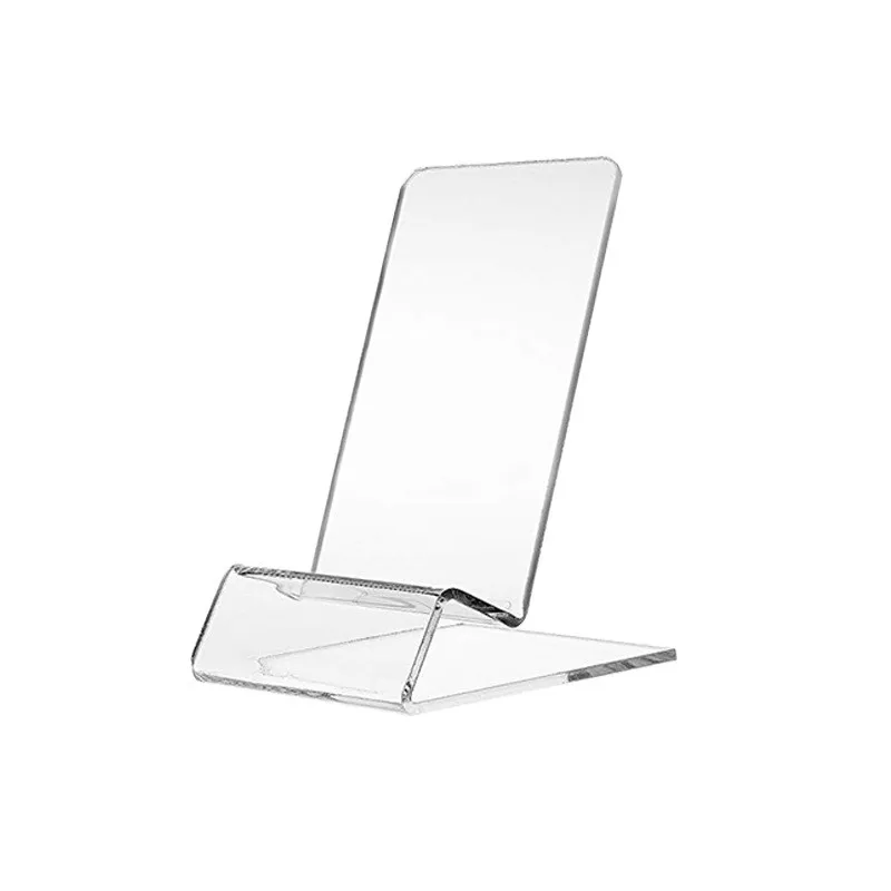 Clear Acrylic Phone Holder Portable Display Stand Rack Stand for Cell ...