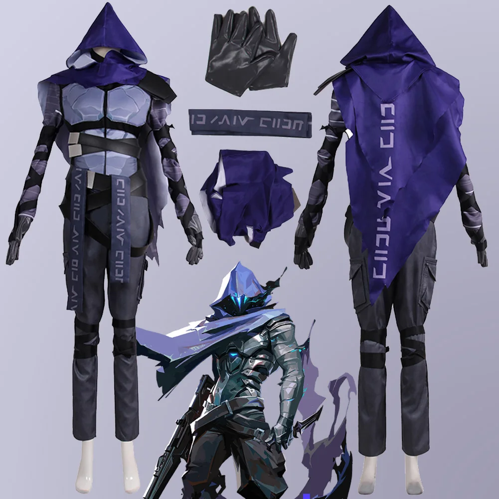 Disfraz-de-fantas-a-de-Omen-para-ni-os-y-adultos-traje-de-Cosplay-de ...