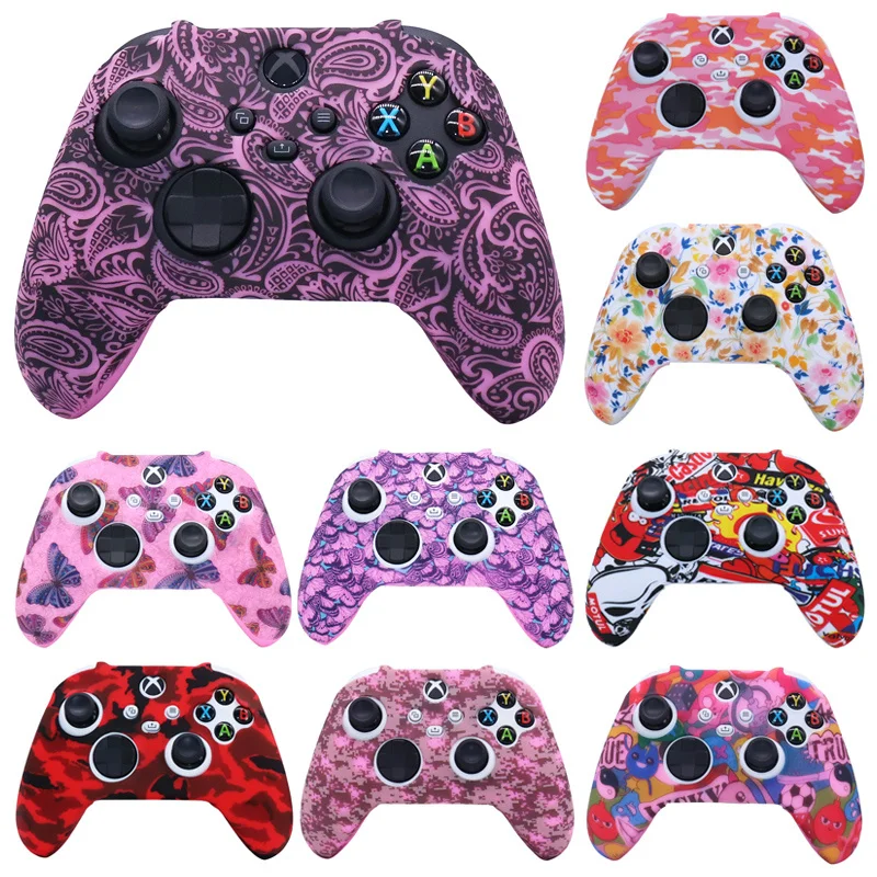 Soft-Silicone-Shell-Protetor-para-Xbox-Series-X-Gamepad-Joystick-Cover ...